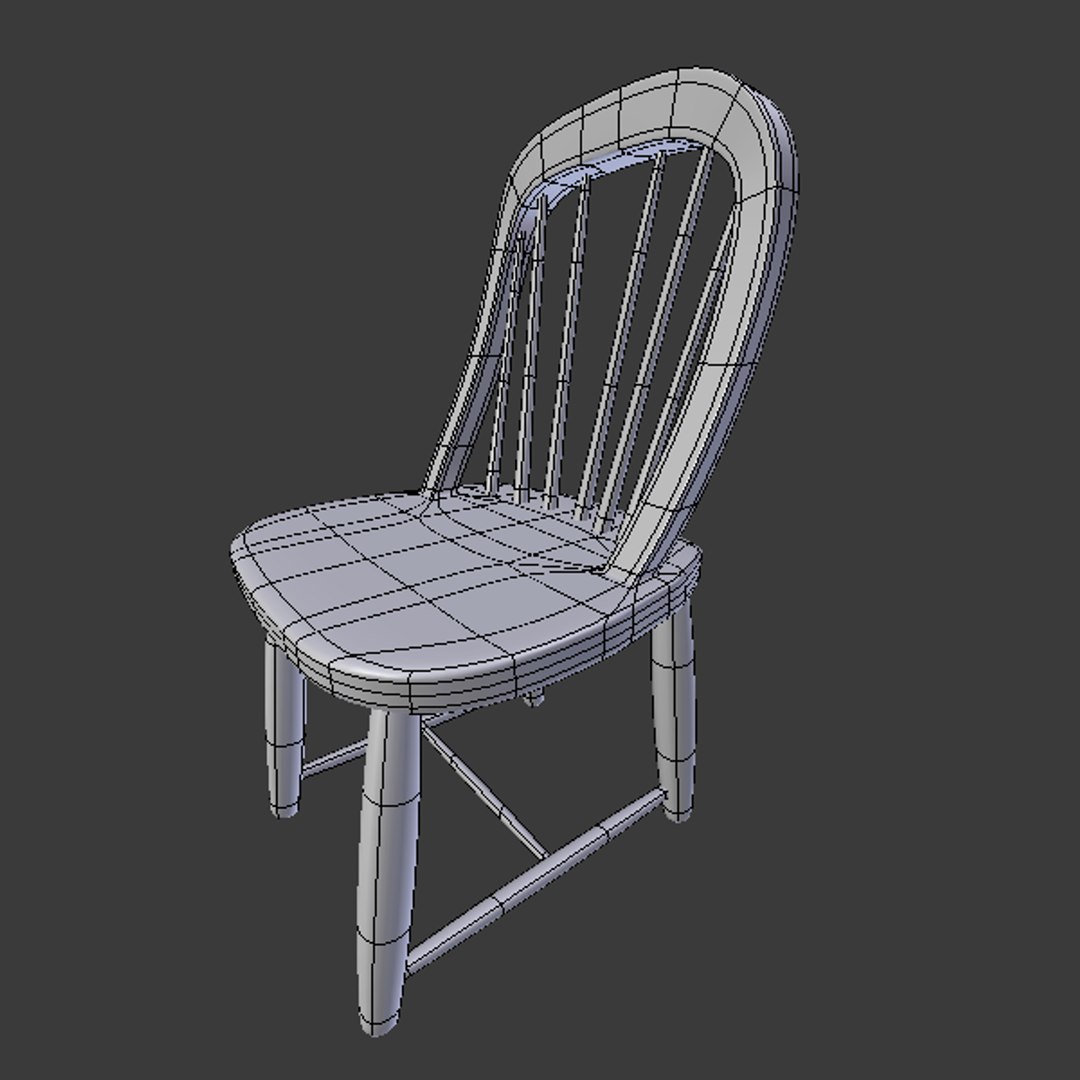 Vintage Chair 3D Model - TurboSquid 1318879
