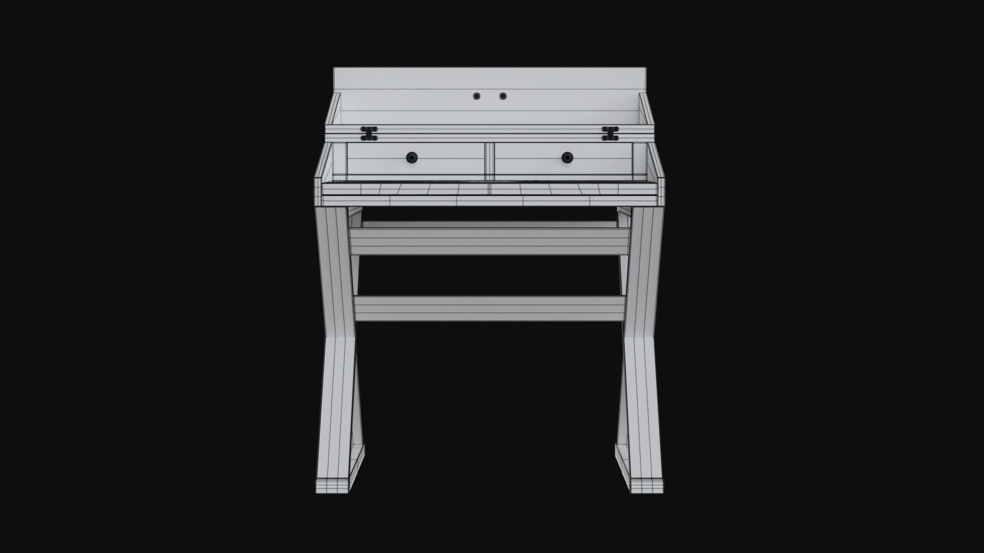 3D desk furniture - TurboSquid 1690359