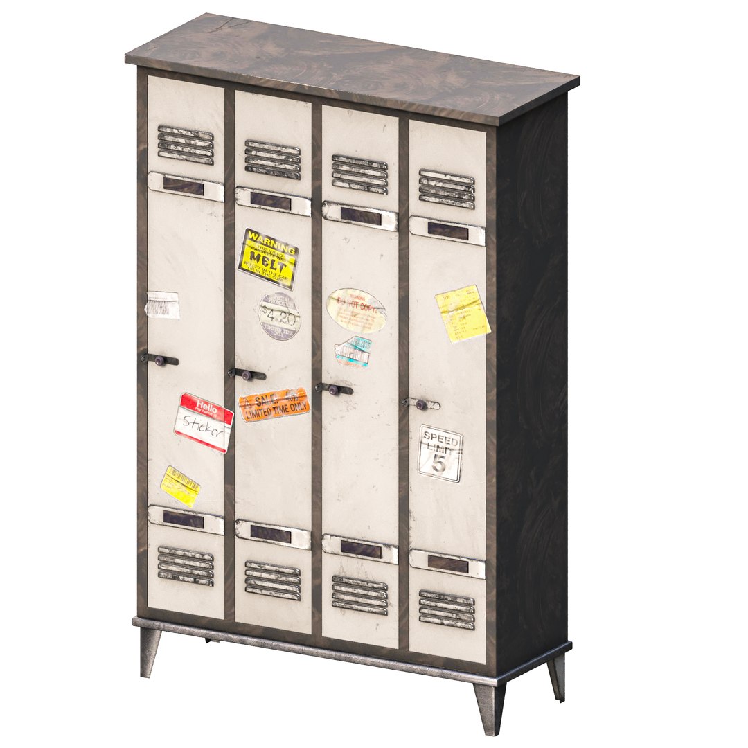Lockers 3D - TurboSquid 2308581