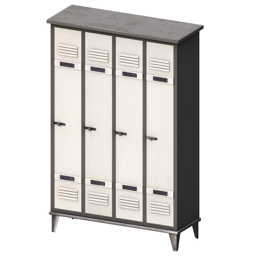 Lockers 3D - TurboSquid 2308581