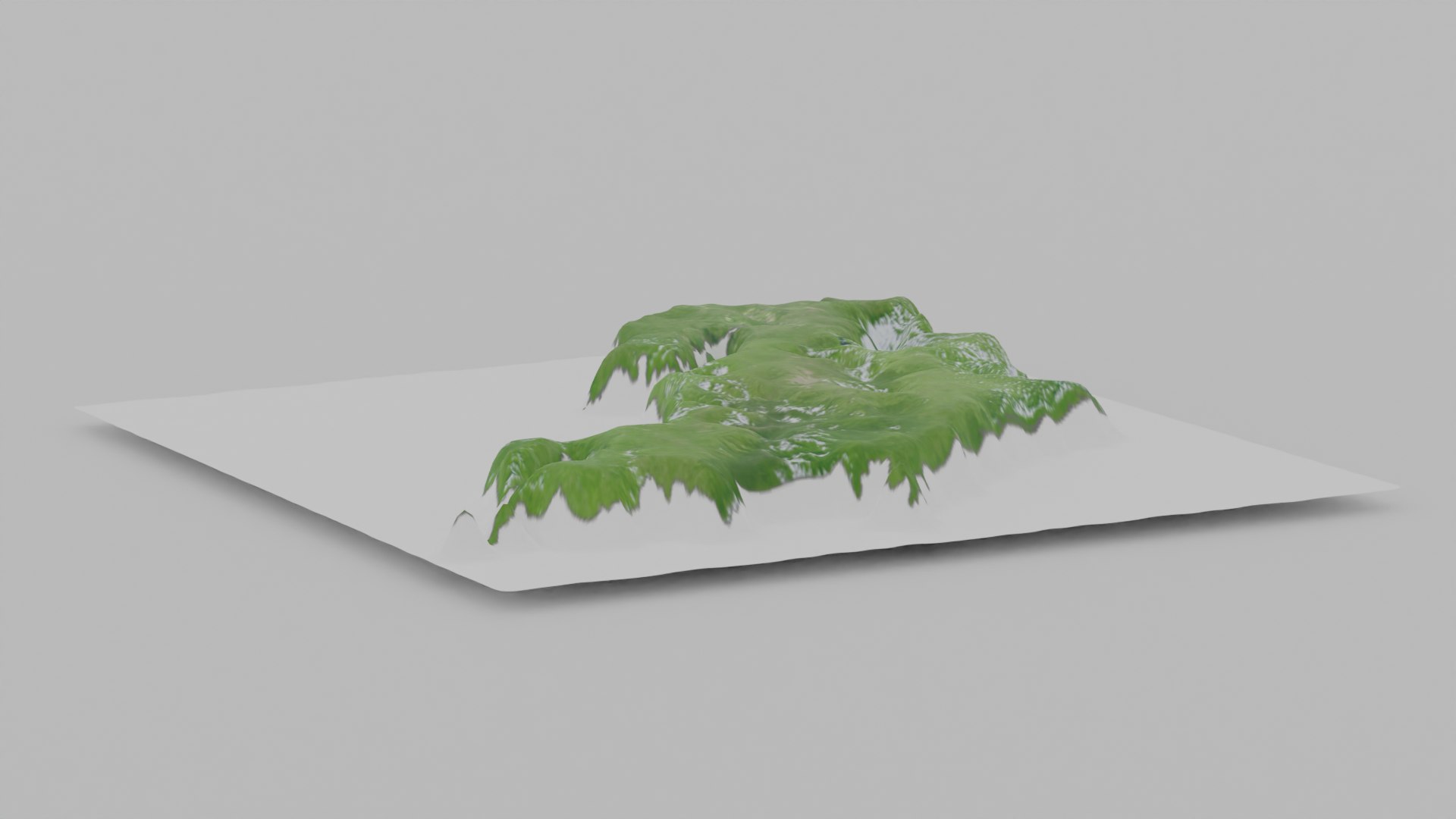 3D Model Costa Rica Map Country - TurboSquid 2075780