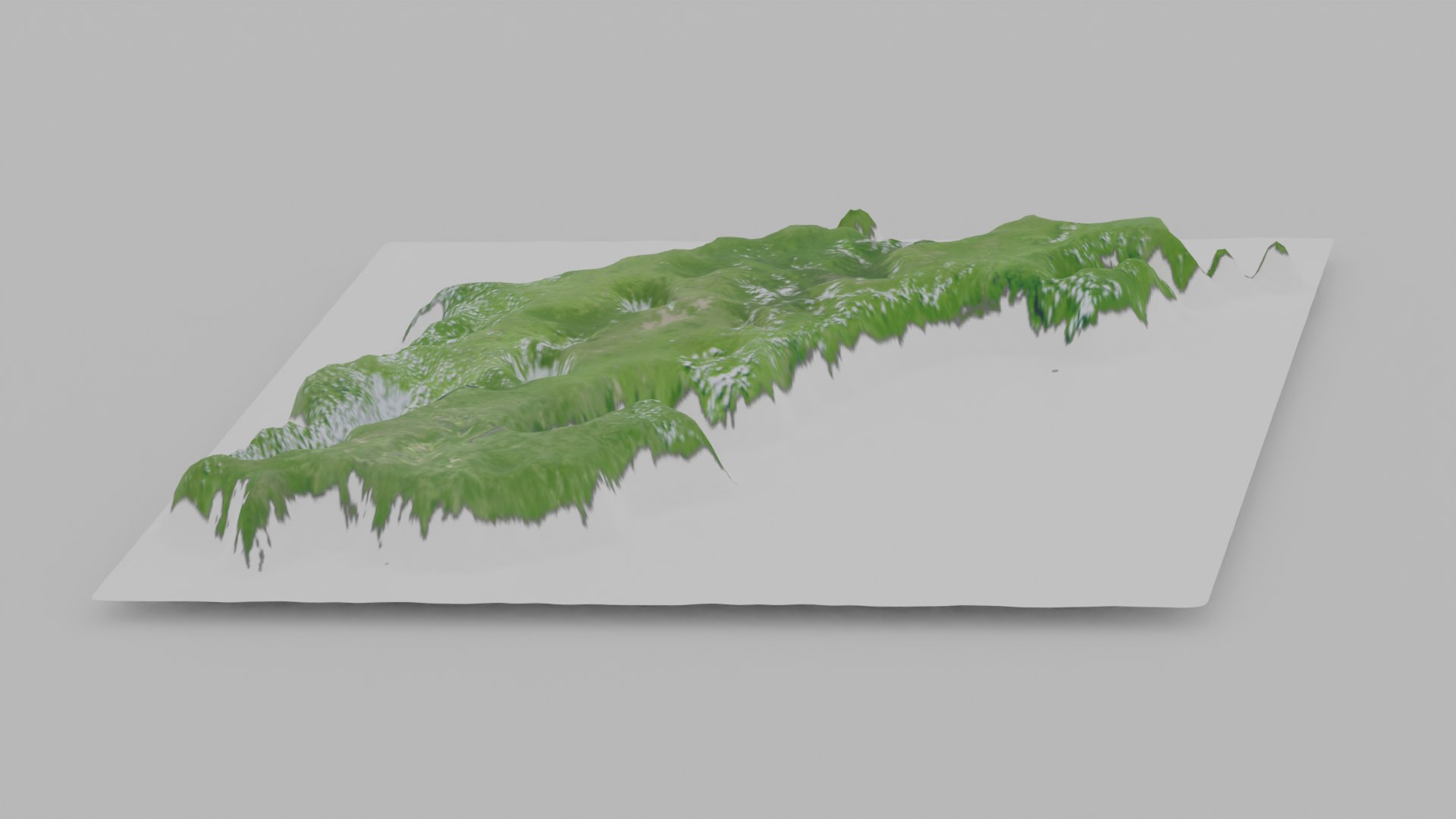 3D Model Costa Rica Map Country - TurboSquid 2075780