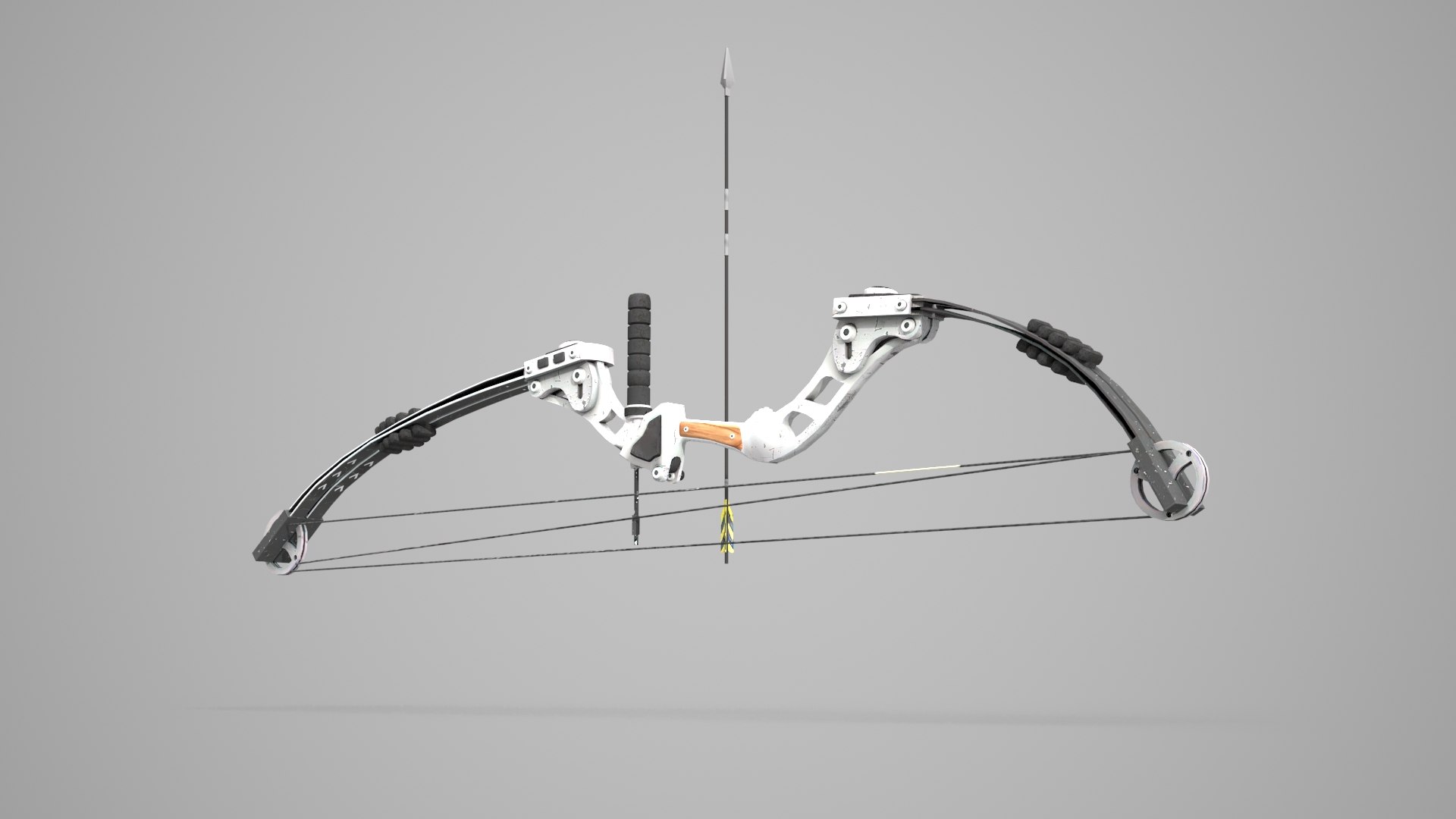 Pfeil und Bogen mit kalter Waffe 3D-Modell - TurboSquid 1835808