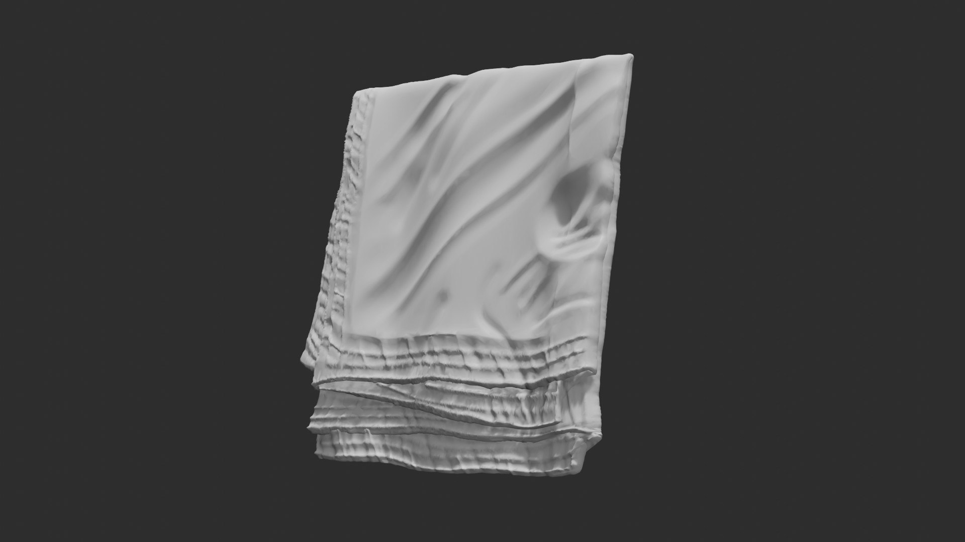 Napkin 3D Model - TurboSquid 1857672