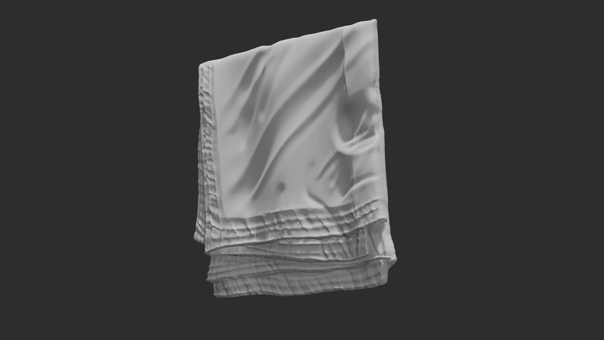 Napkin 3D Model - TurboSquid 1857672