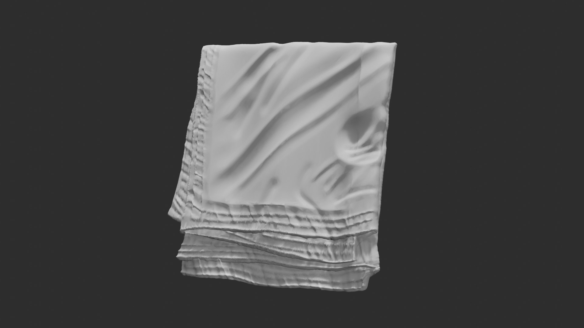 Napkin 3D Model - TurboSquid 1857672
