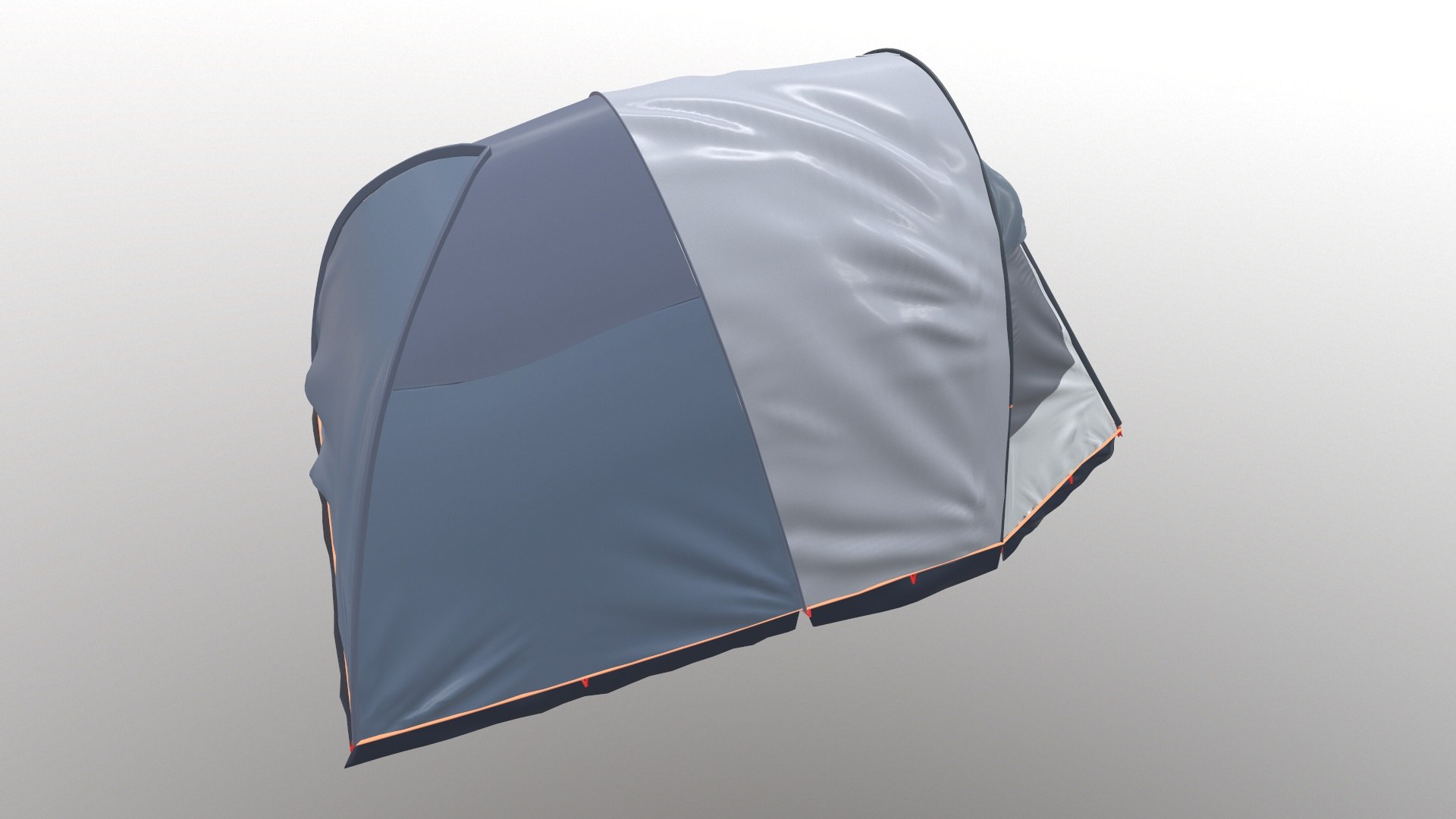 Black Out Air Tent Camping 3D Model - TurboSquid 1945830