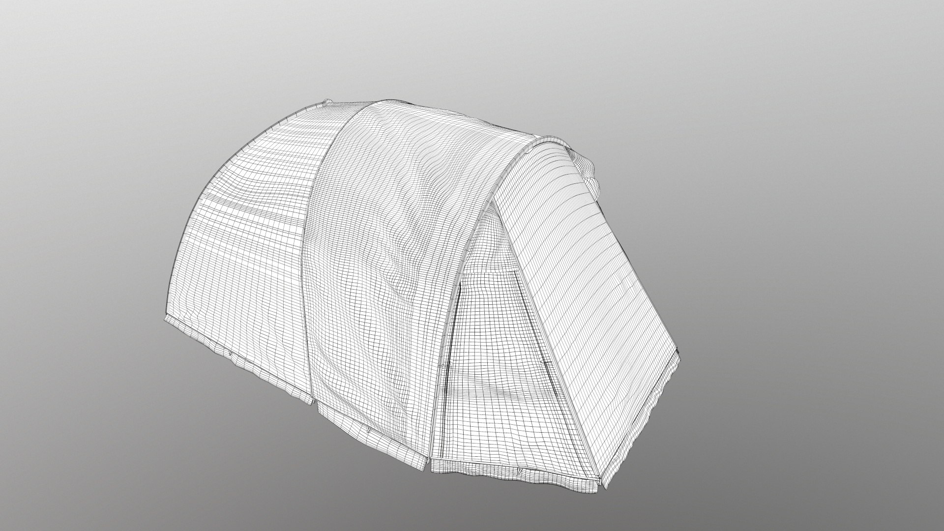 Black Out Air Tent Camping 3D Model - TurboSquid 1945830