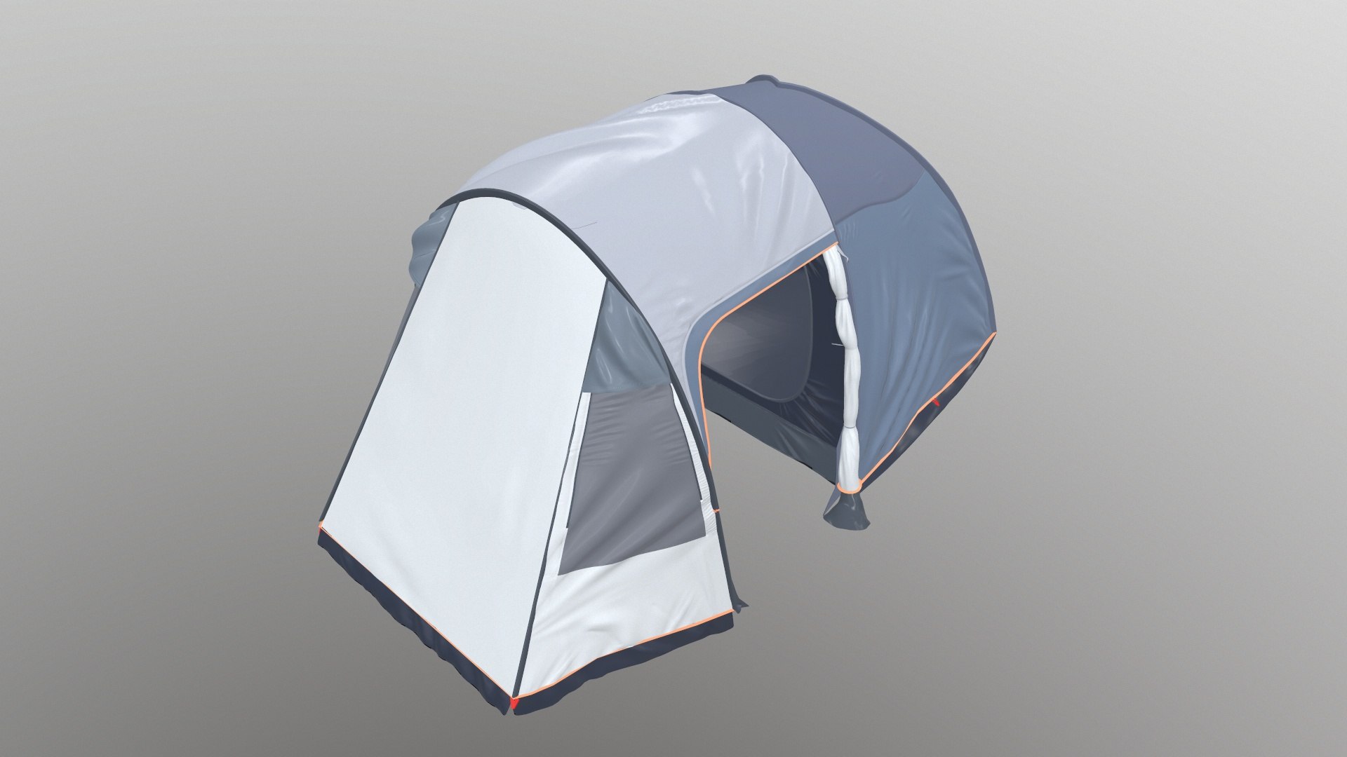 Black Out Air Tent Camping 3D Model - TurboSquid 1945830