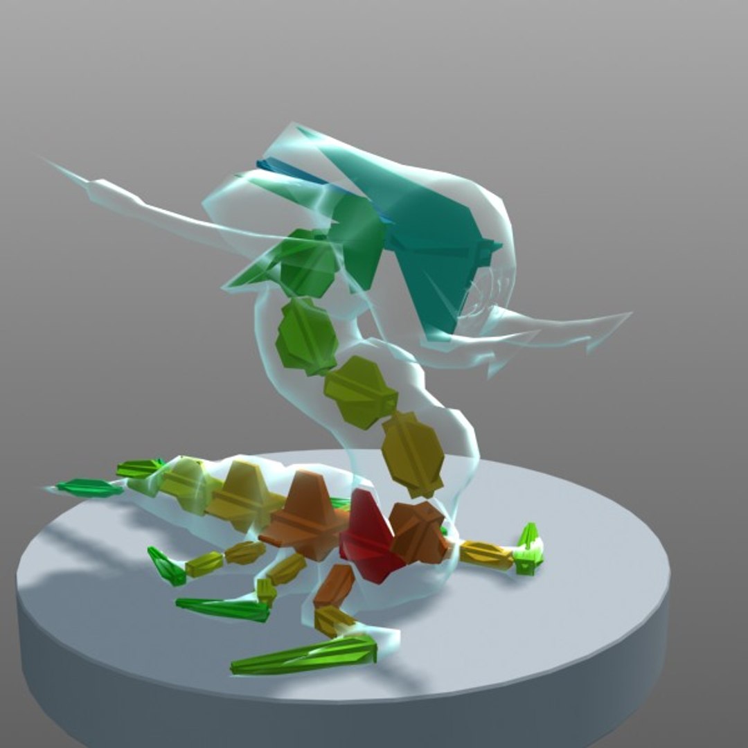 fantasy wurm animation 3d max