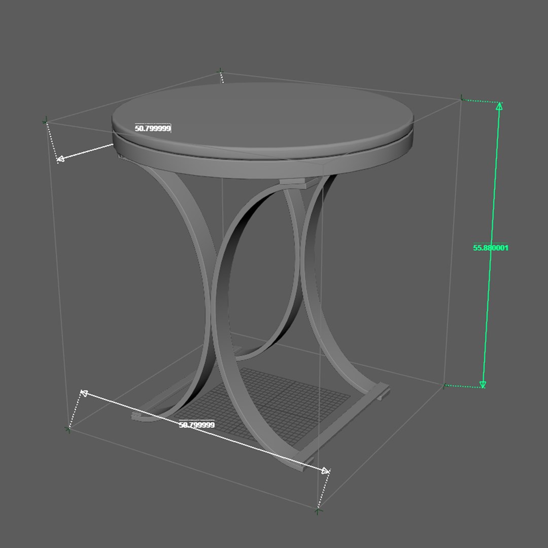 Table 4 3D Model - TurboSquid 2125804