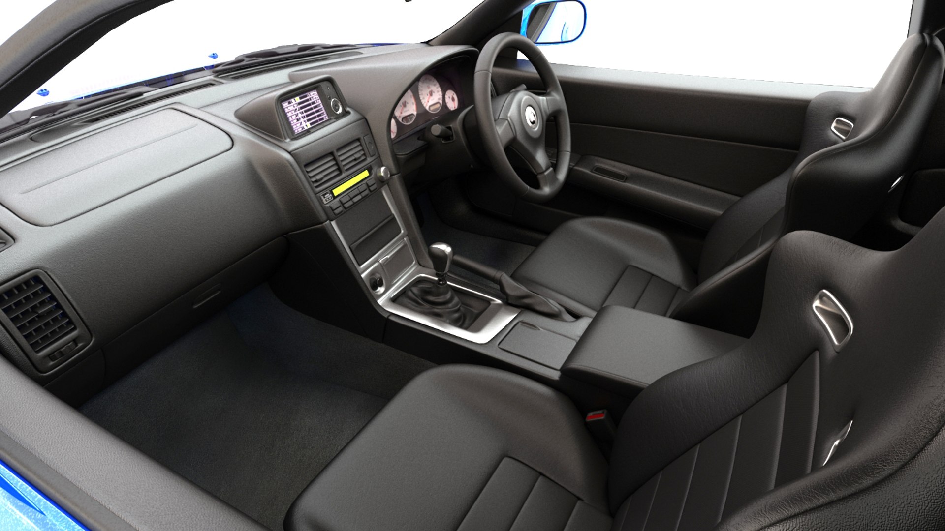 3D Nissan Skyline Gt-r V-spec - TurboSquid 1187173