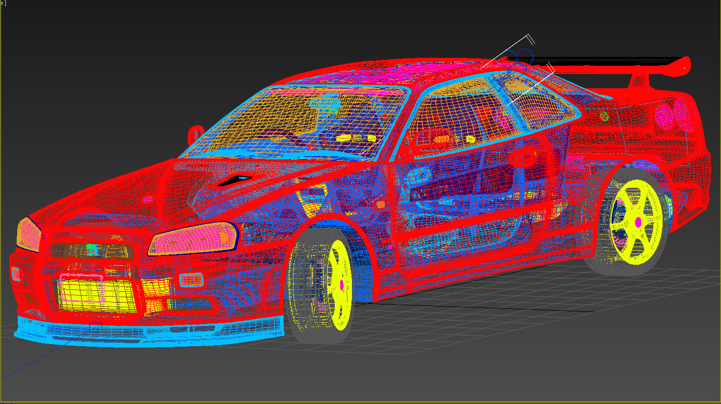 3D nissan skyline gt-r v-spec - TurboSquid 1187173