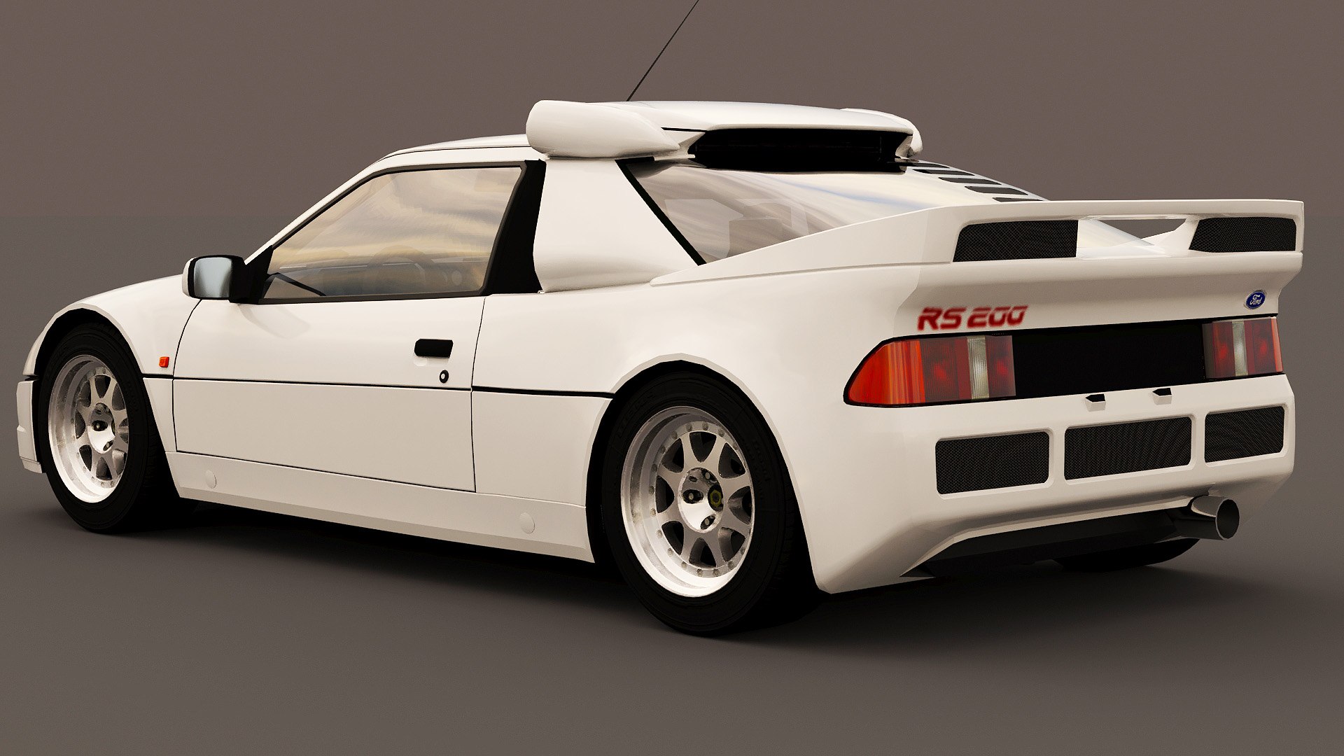 Ford Rs200 Evolution 1987 3D - TurboSquid 2031935