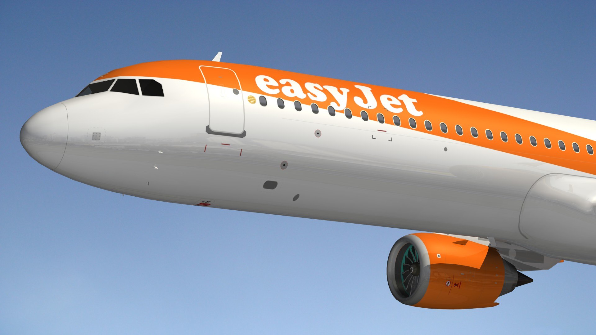 3D Airbus A321Neo EasyJet - TurboSquid 2077443