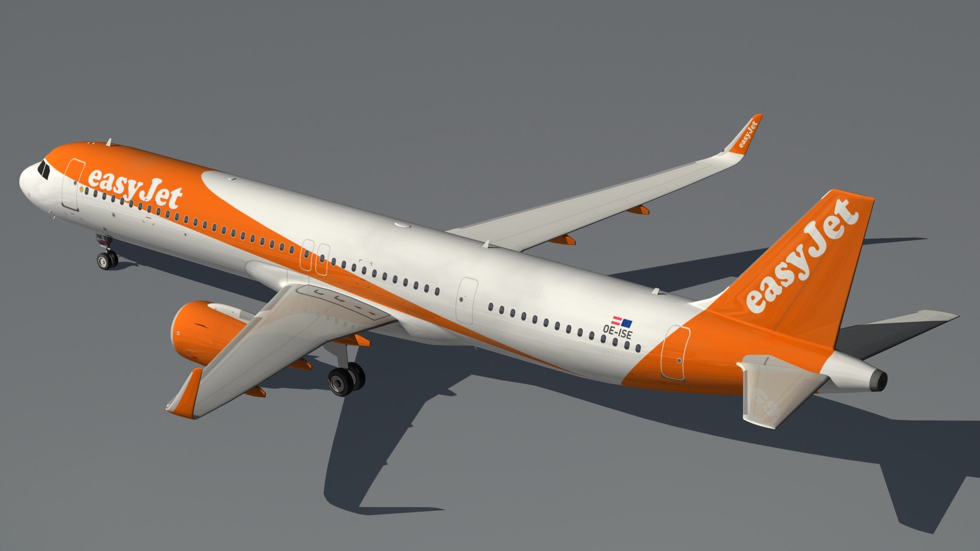 3D Airbus A321Neo EasyJet - TurboSquid 2077443