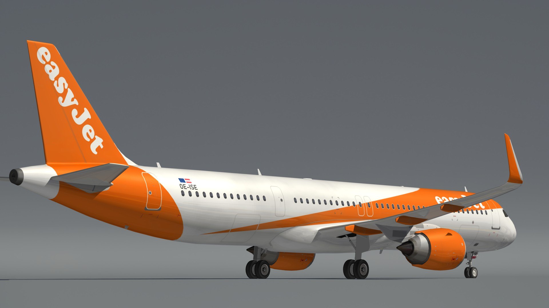3D Airbus A321Neo EasyJet - TurboSquid 2077443