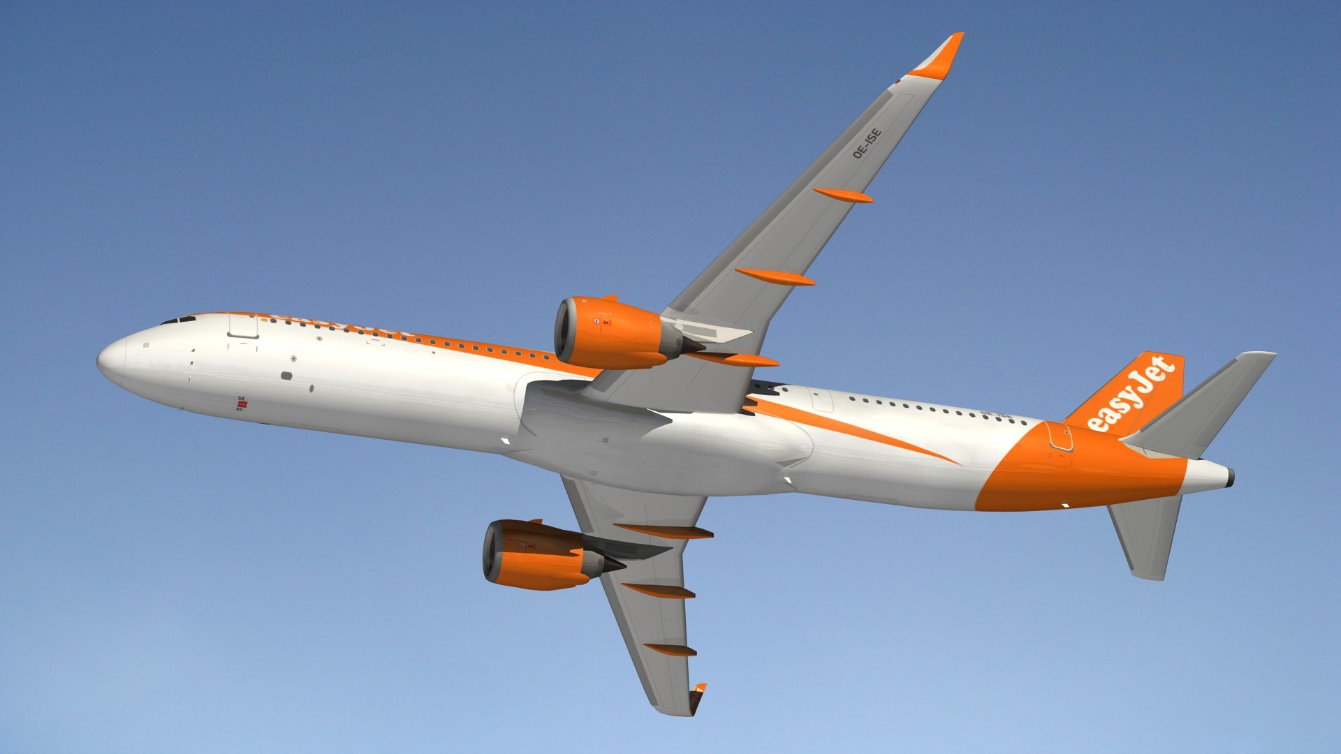 3D Airbus A321Neo EasyJet - TurboSquid 2077443