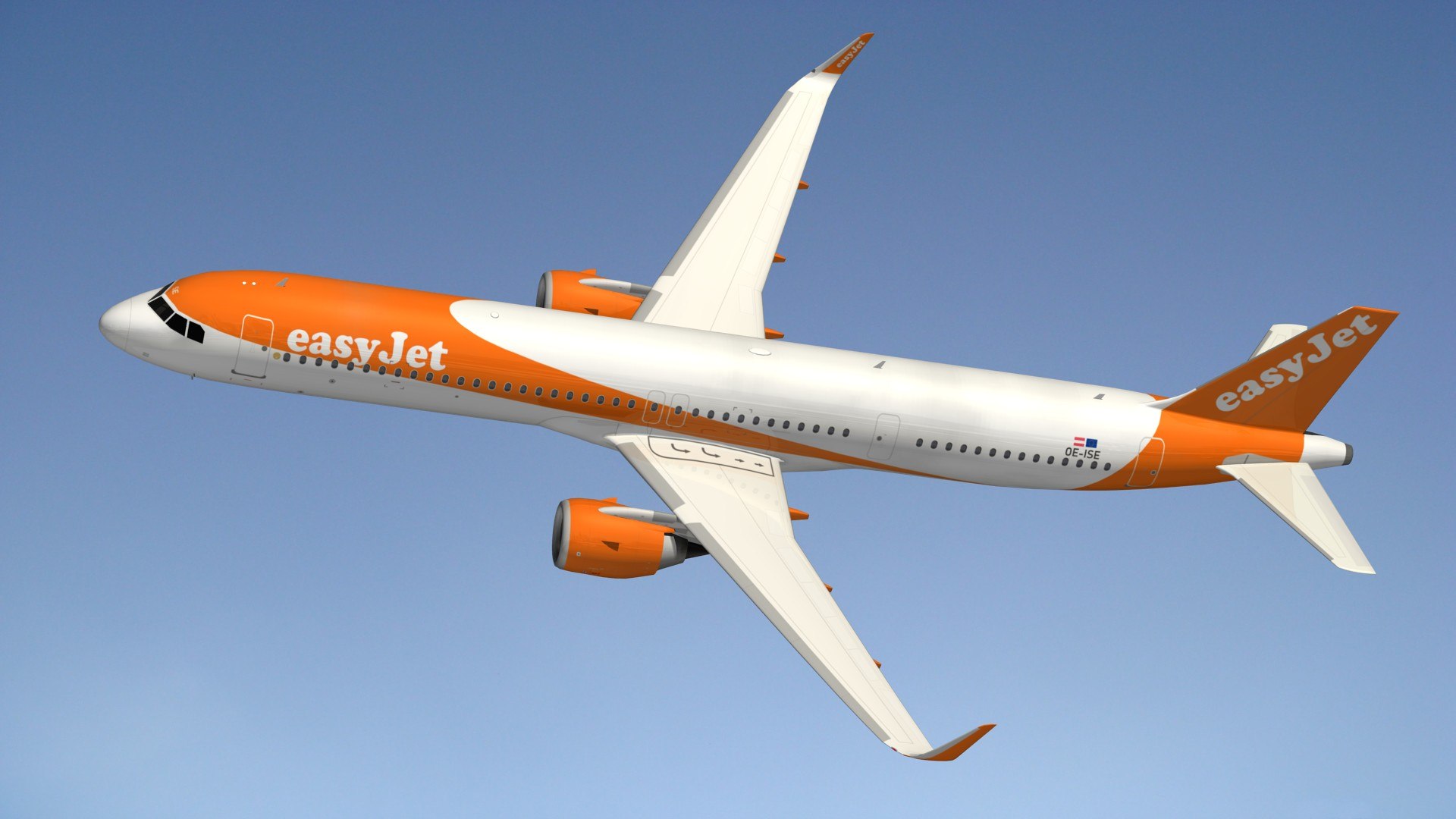 3D Airbus A321Neo EasyJet - TurboSquid 2077443