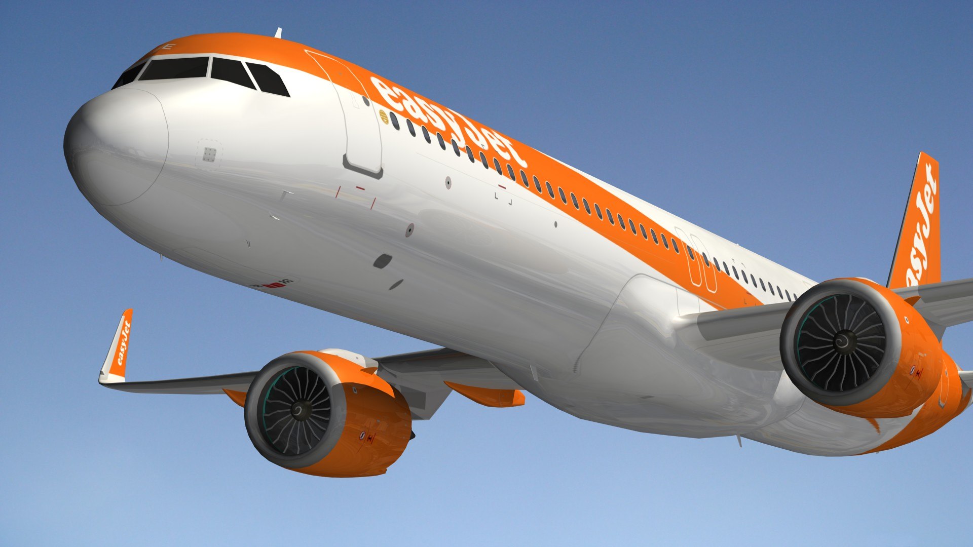 3D Airbus A321Neo EasyJet - TurboSquid 2077443