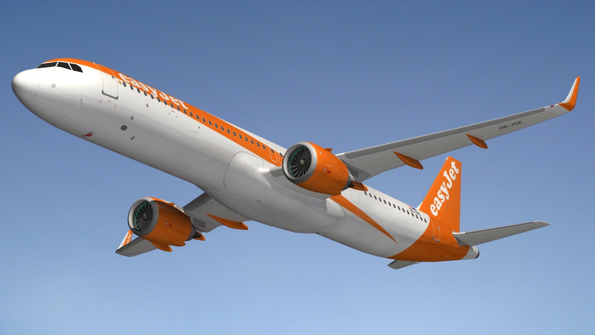 3D Airbus A321Neo EasyJet - TurboSquid 2077443