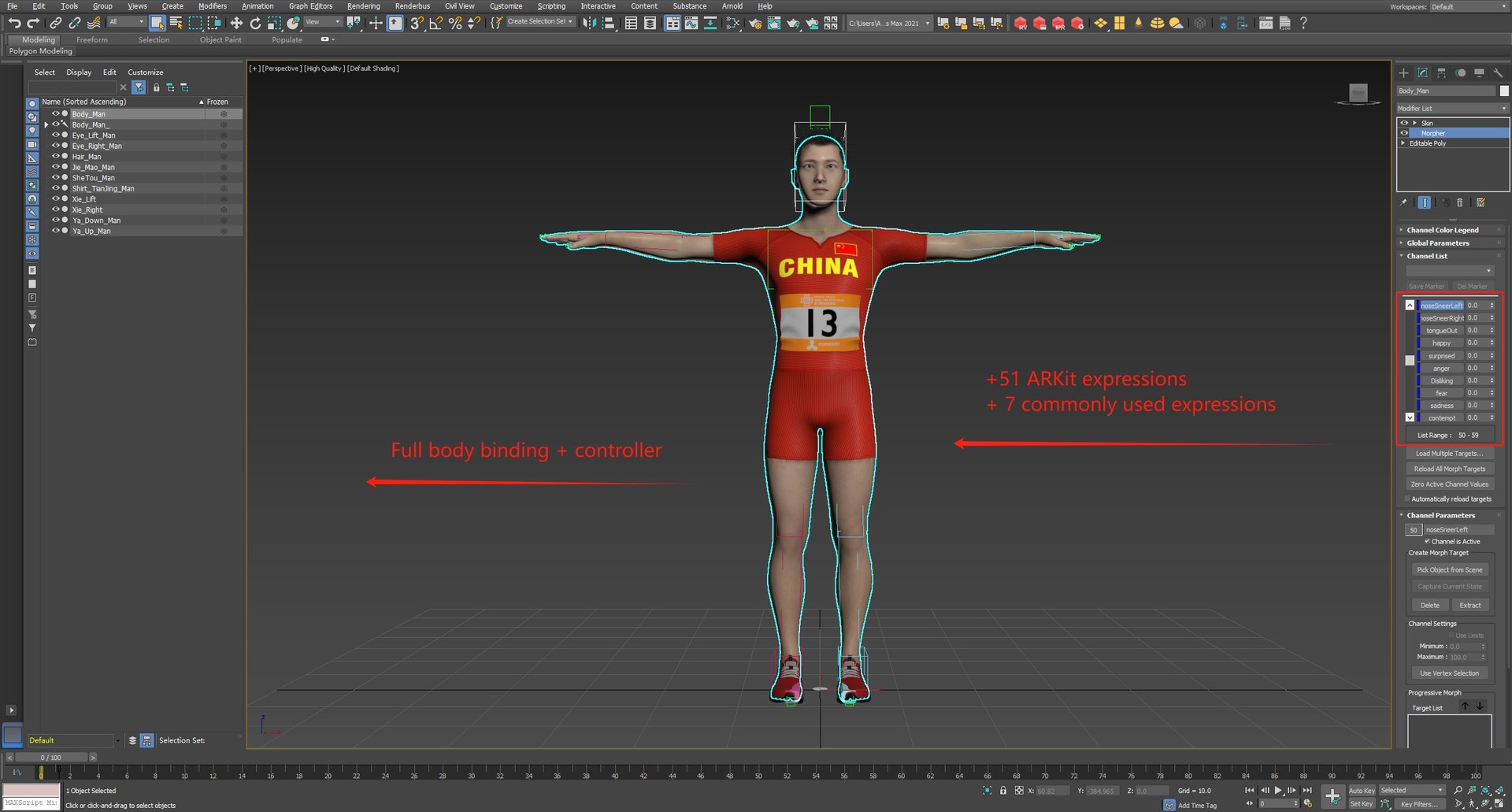 Original Track And Field Athletes Sprinters Rigged Model - TurboSquid ...