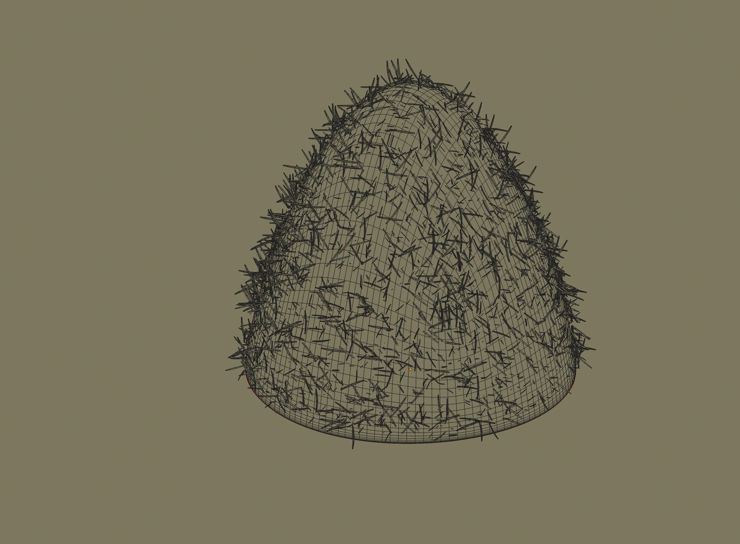 3D Hay Pile Model - TurboSquid 1757172