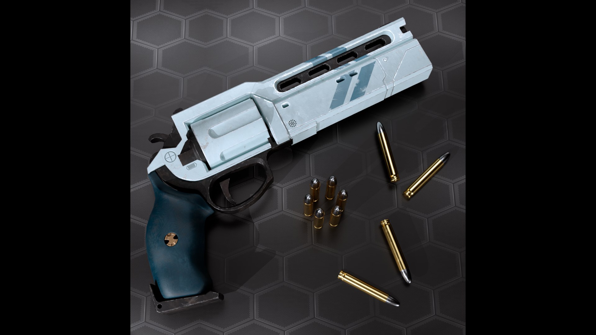 DESTINY REVOLVER 3D Model - TurboSquid 2119211