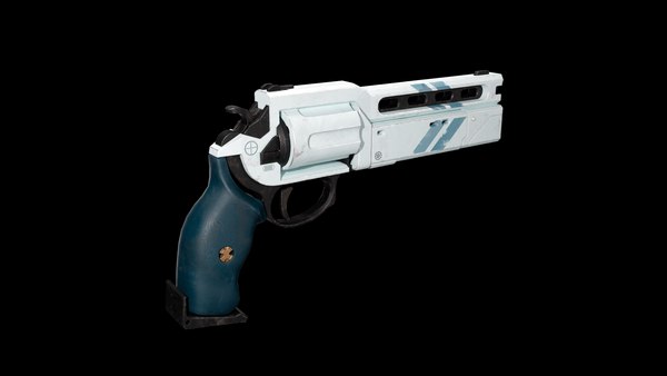 modelo 3d REVÓLVER DEL DESTINO - TurboSquid 2119211