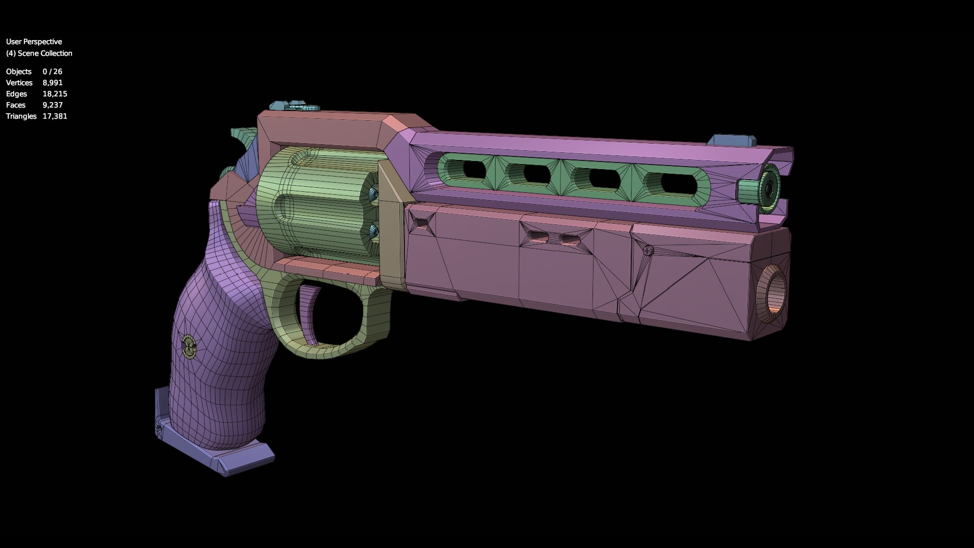 DESTINY REVOLVER 3D Model - TurboSquid 2119211