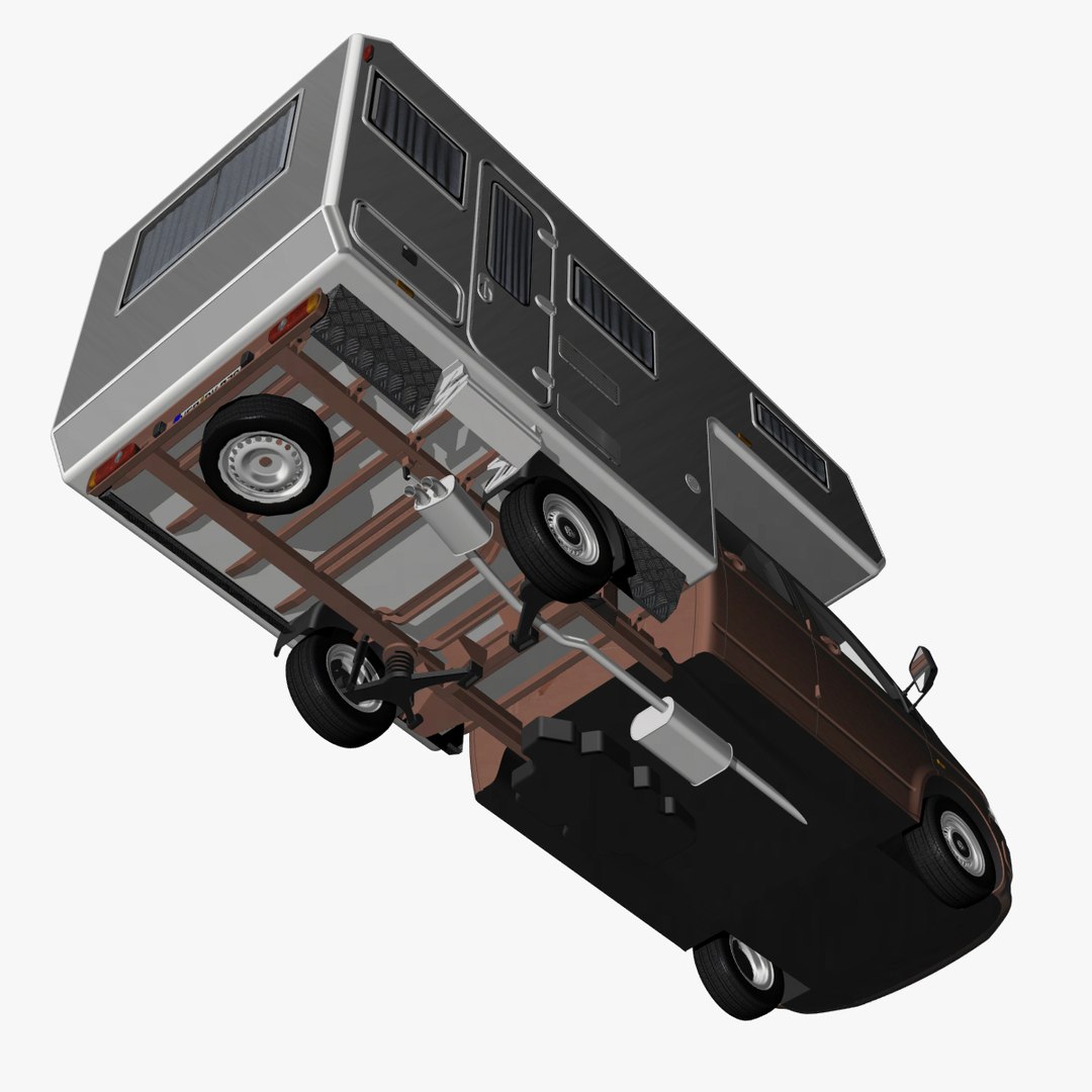 t5 camper crew cab 3d 3ds