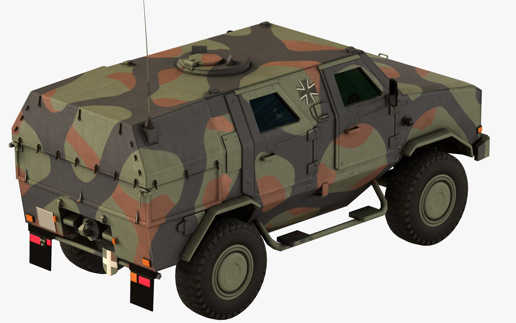 3D dingo 4x4 afv Armored LODs Game Ready - TurboSquid 2101123