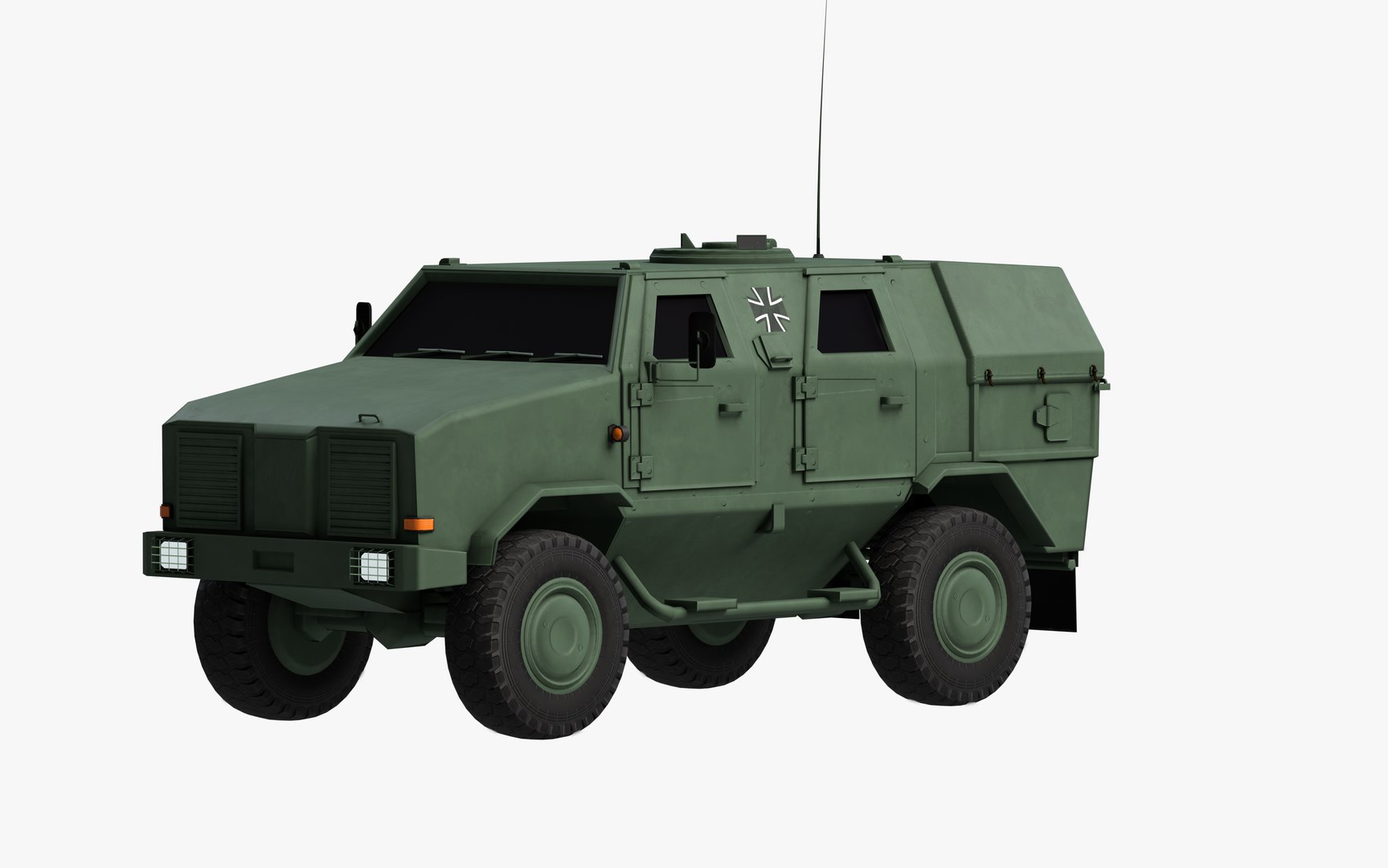 3D dingo 4x4 afv Armored LODs Game Ready - TurboSquid 2101123