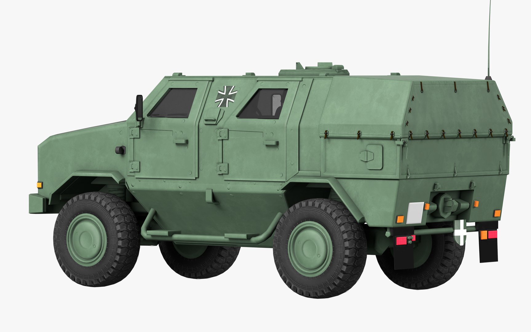 3D dingo 4x4 afv Armored LODs Game Ready - TurboSquid 2101123