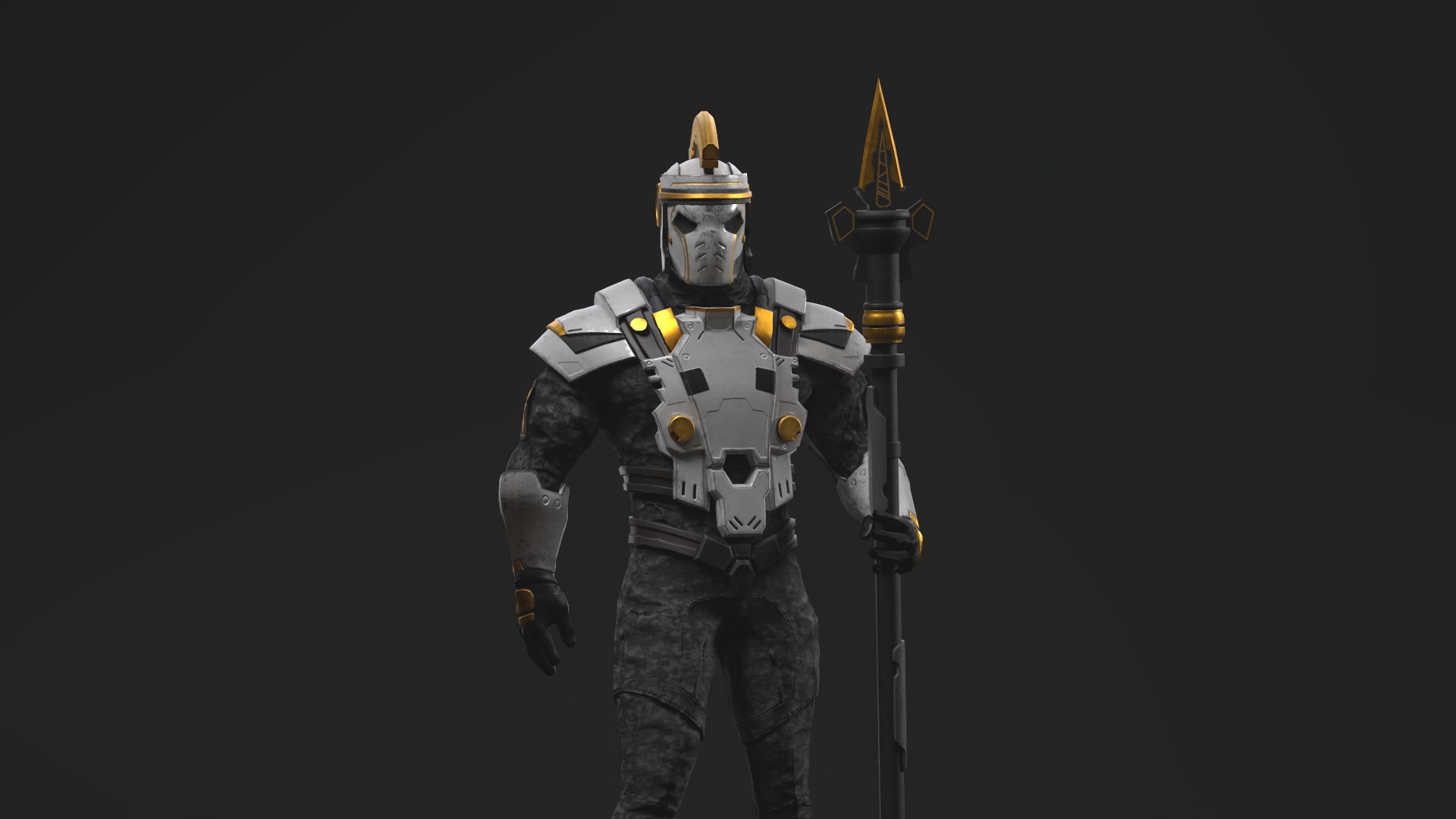 3D Model Sci Fi Centurion - TurboSquid 2017312