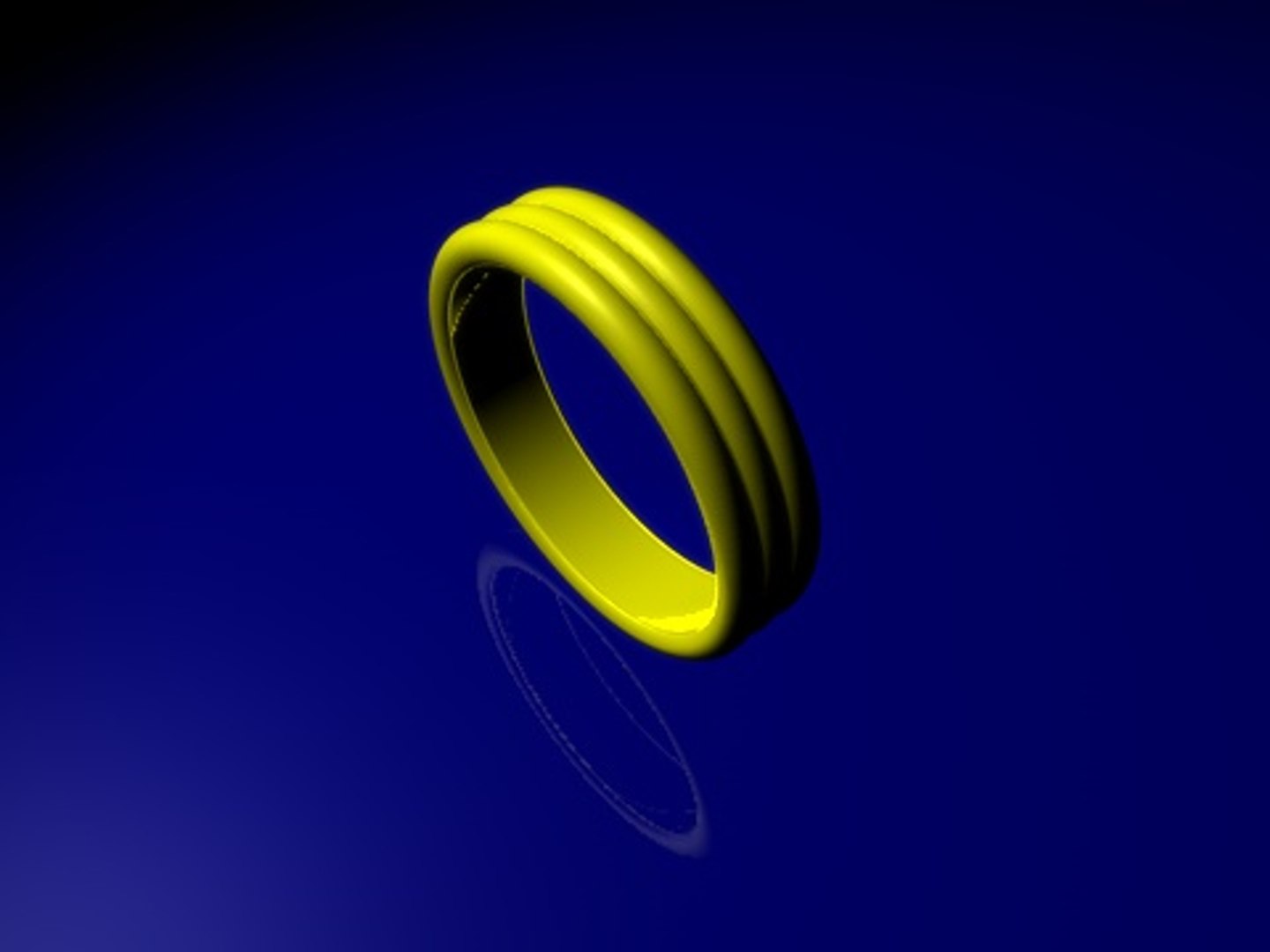 3d Model Gold Ring