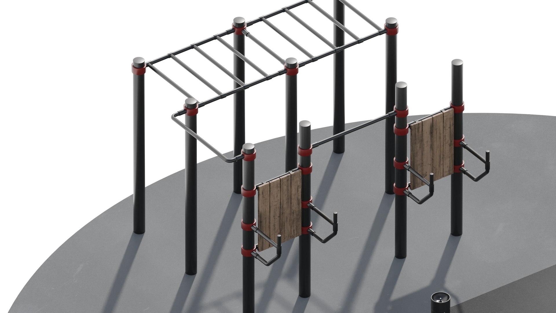 Workout Space 3D Model - TurboSquid 1931731