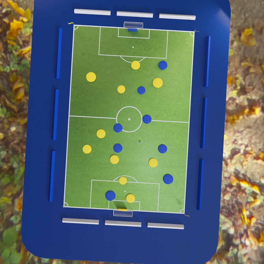 3D Model Soccer Button Game Futebol De Botao - TurboSquid 1915341