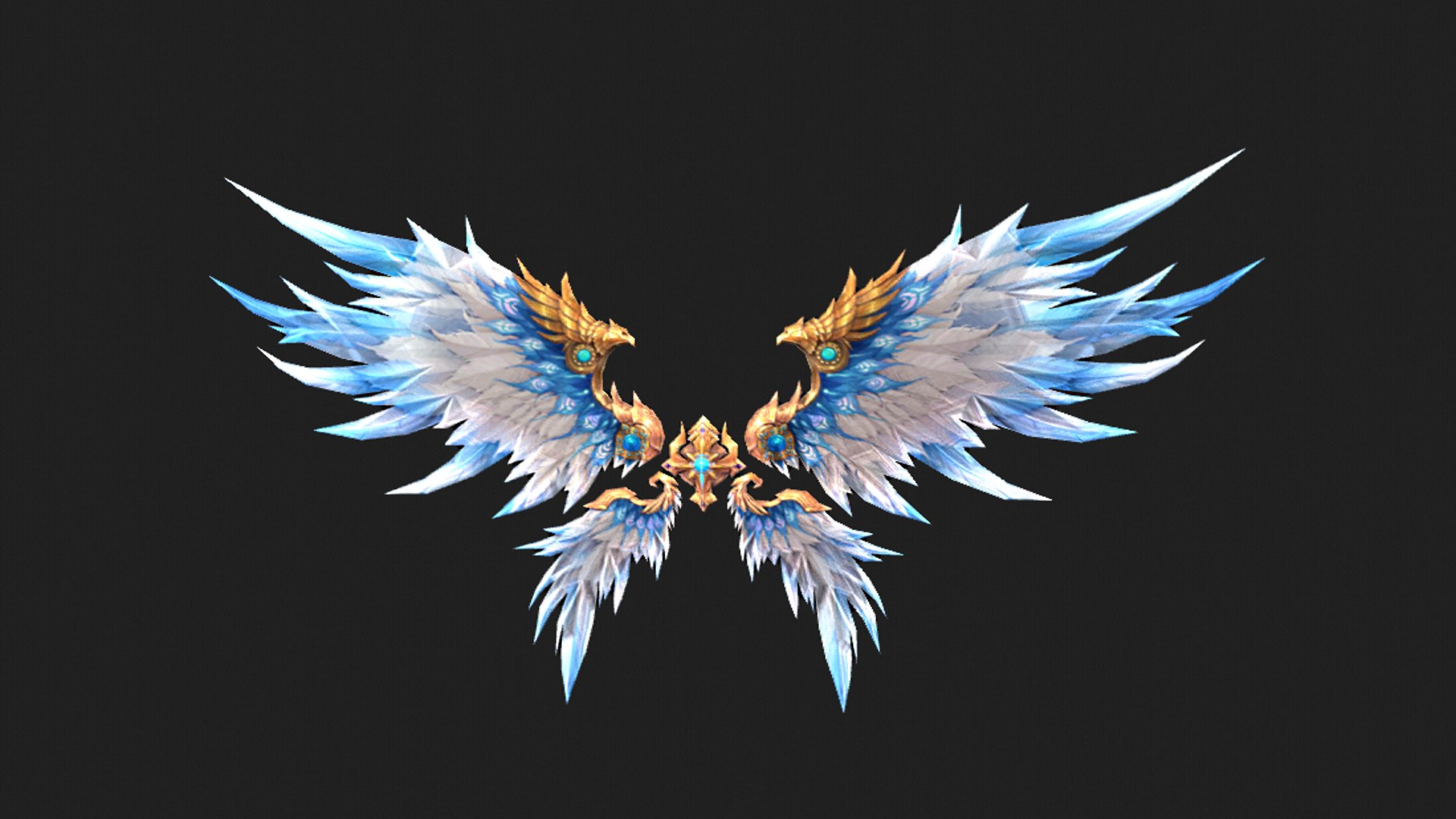 Futuristic Wing 3D Model - TurboSquid 1969746