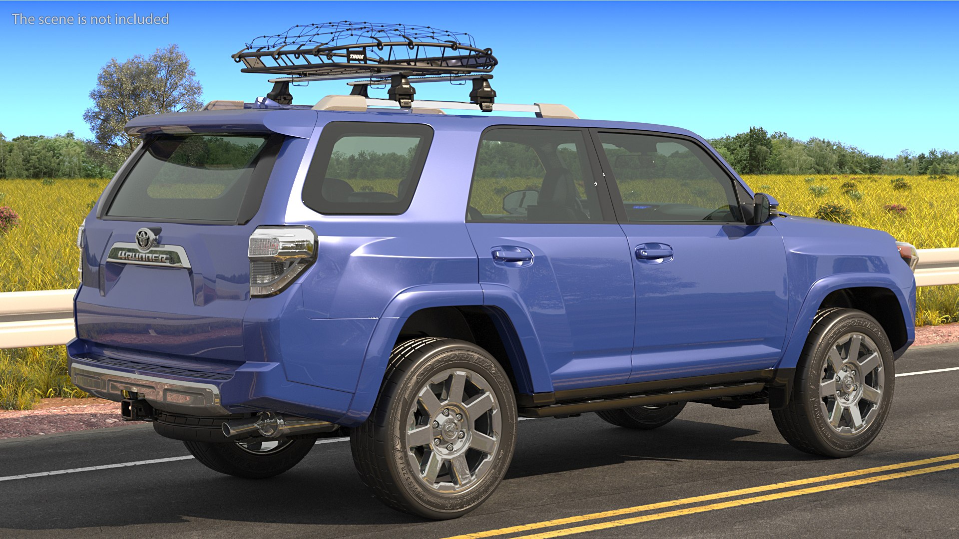 3D toyota 4runner thule canyon - TurboSquid 1641633