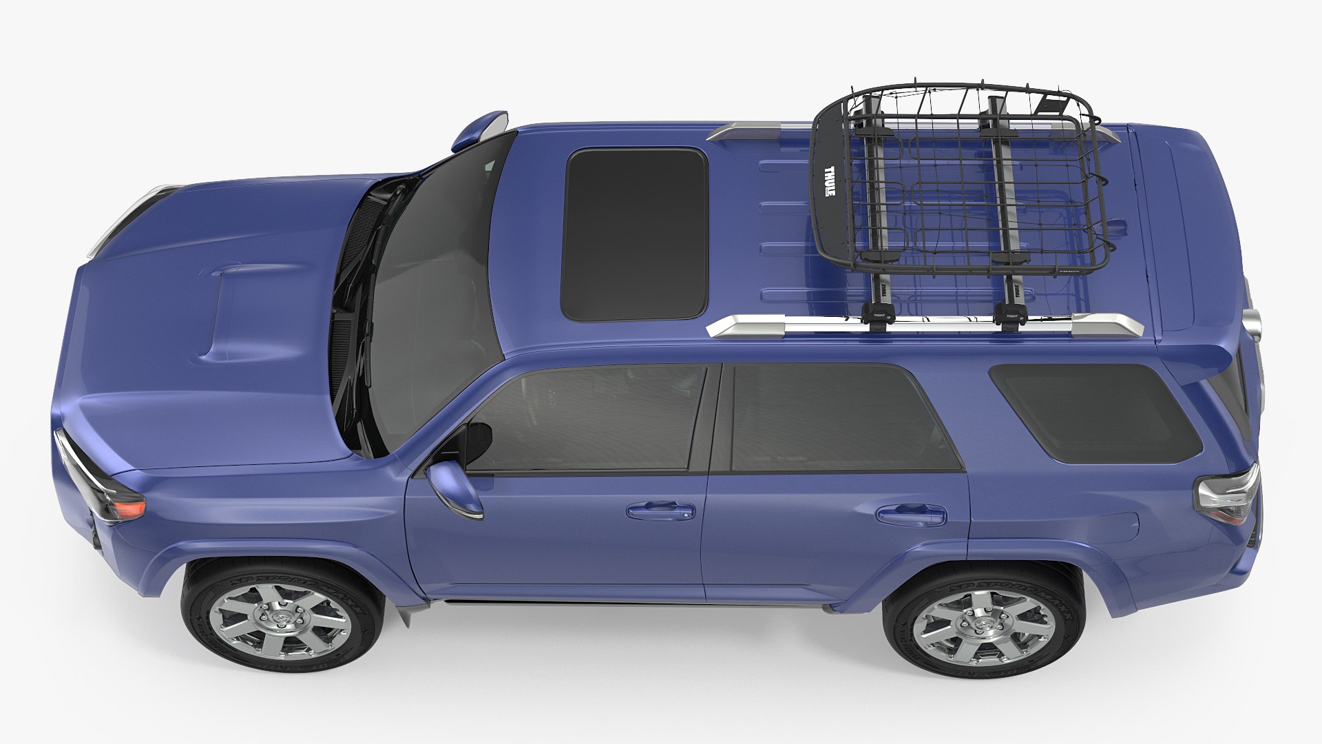 3D toyota 4runner thule canyon - TurboSquid 1641633