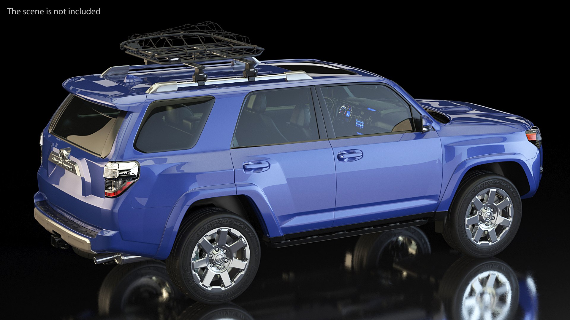 3D toyota 4runner thule canyon - TurboSquid 1641633