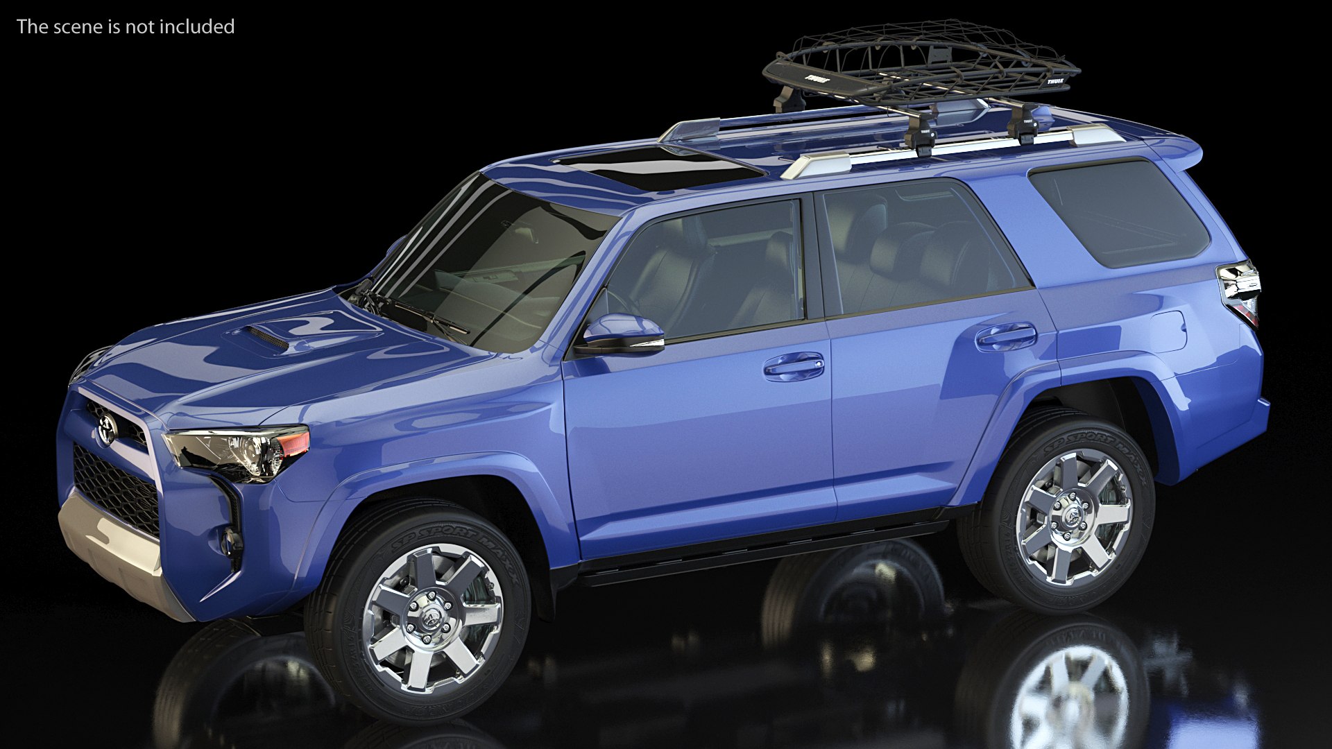 3D toyota 4runner thule canyon - TurboSquid 1641633