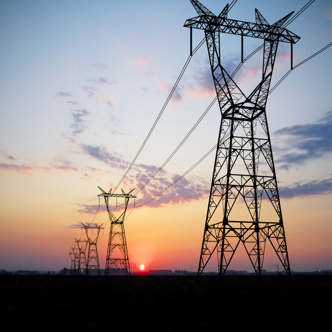 Powerline Pylons 3d Model