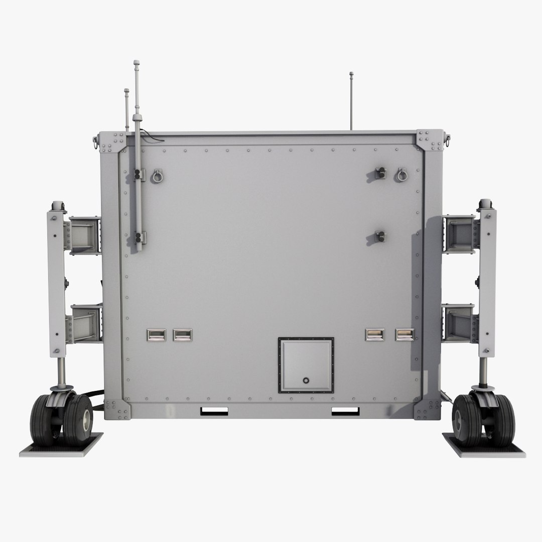 Uav Drone Container 3d Model