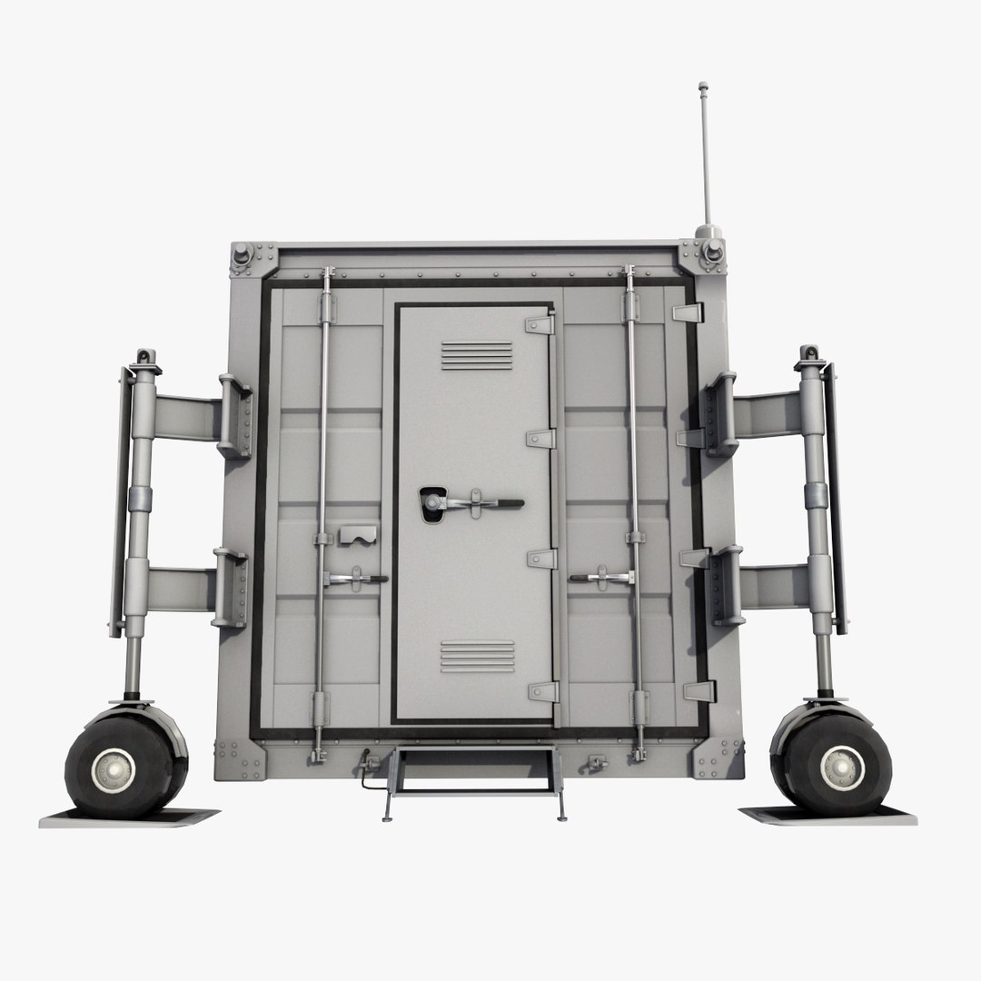 Uav Drone Container 3d Model