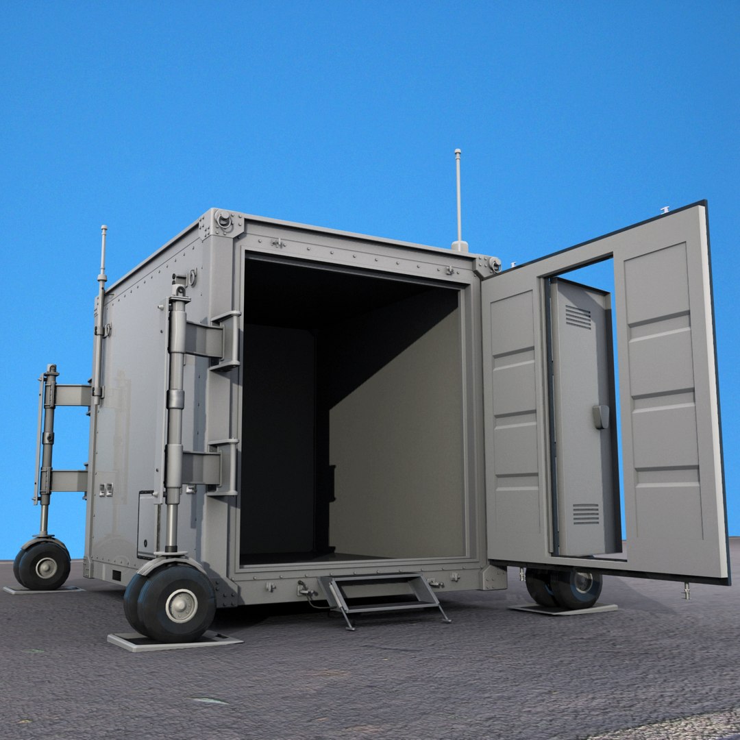 Uav Drone Container 3d Model