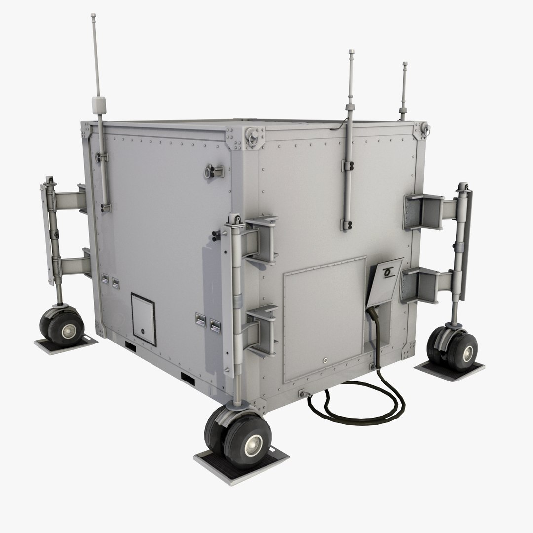 Uav Drone Container 3d Model