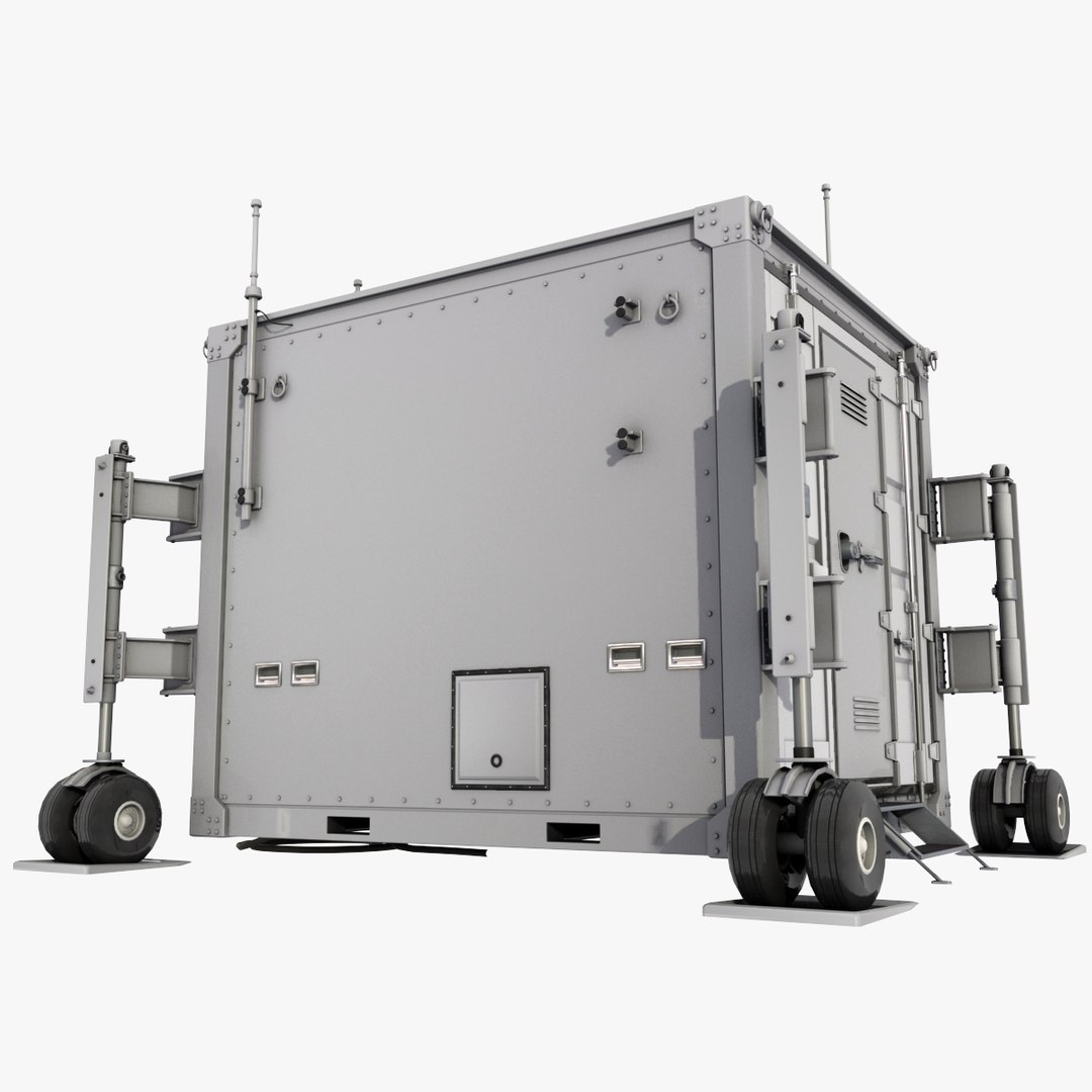 Uav Drone Container 3d Model