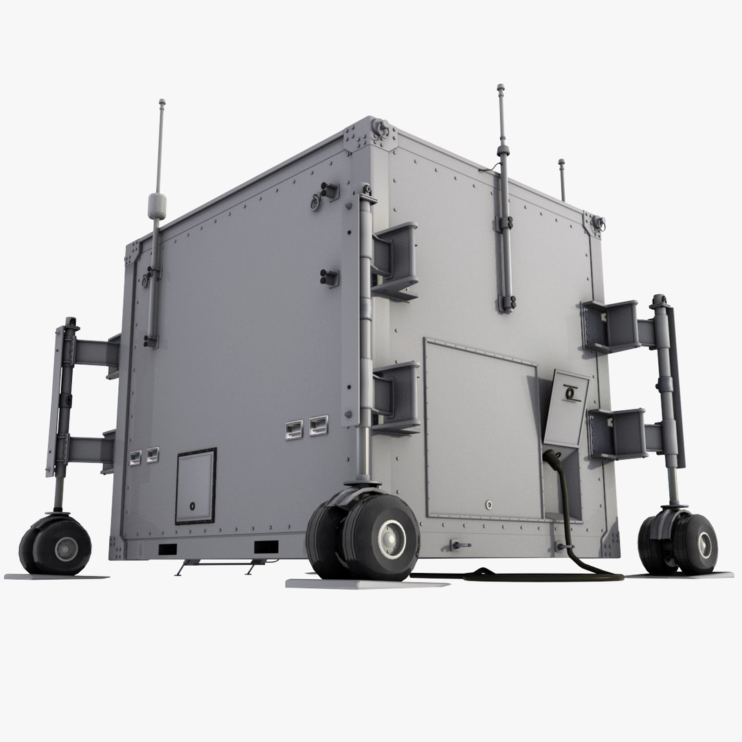 Uav Drone Container 3d Model